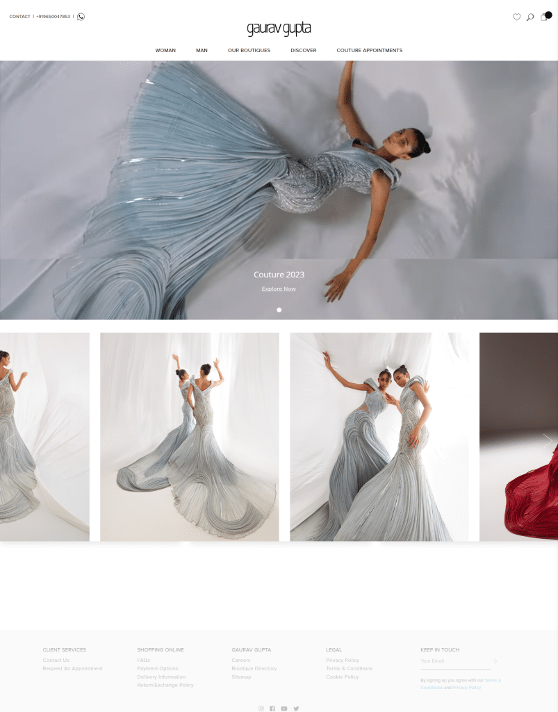 Gaurav Gupta Studio's Digital Transformation with OrangeMantra