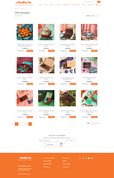 Building eCommerce Solution for the Confectionery Brand Choko La