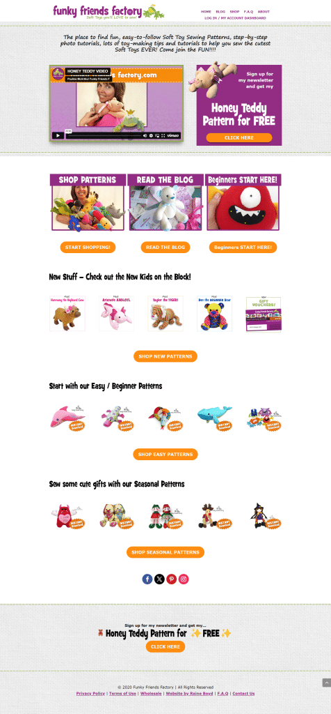 Funky Friends Factory | eCommerce Case Study by OrangeMantra