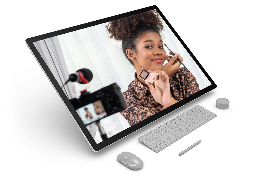Gen Z Shopify Store Design for Influencer Makeup Brand